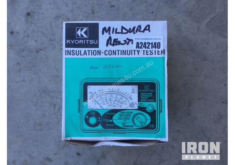 Used kyoritsu Kyoritsu 3132A Insulation Continuity Tester Tensile ...
