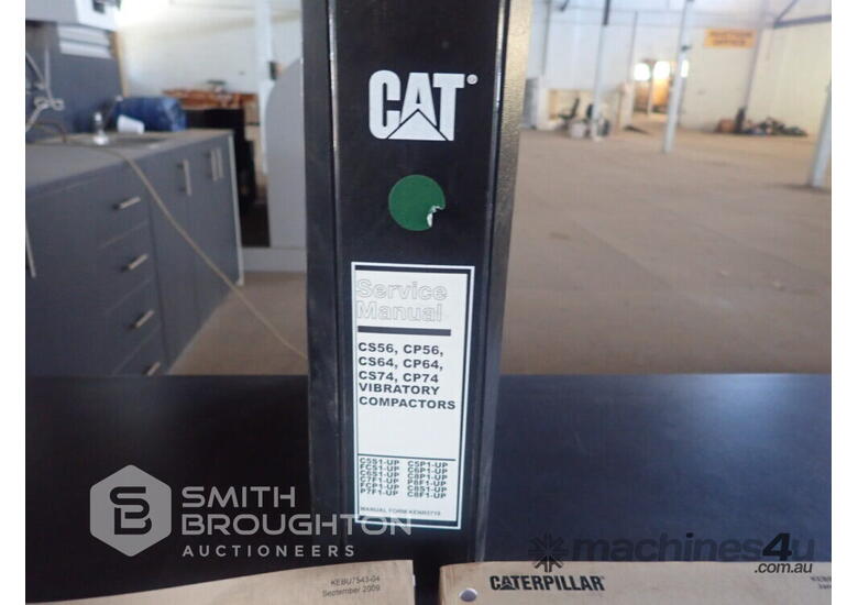 Used CATERPILLAR CP74 CS74 VIBE ROLLER PARTS SERVICE OPERATIONS MANUALS ...