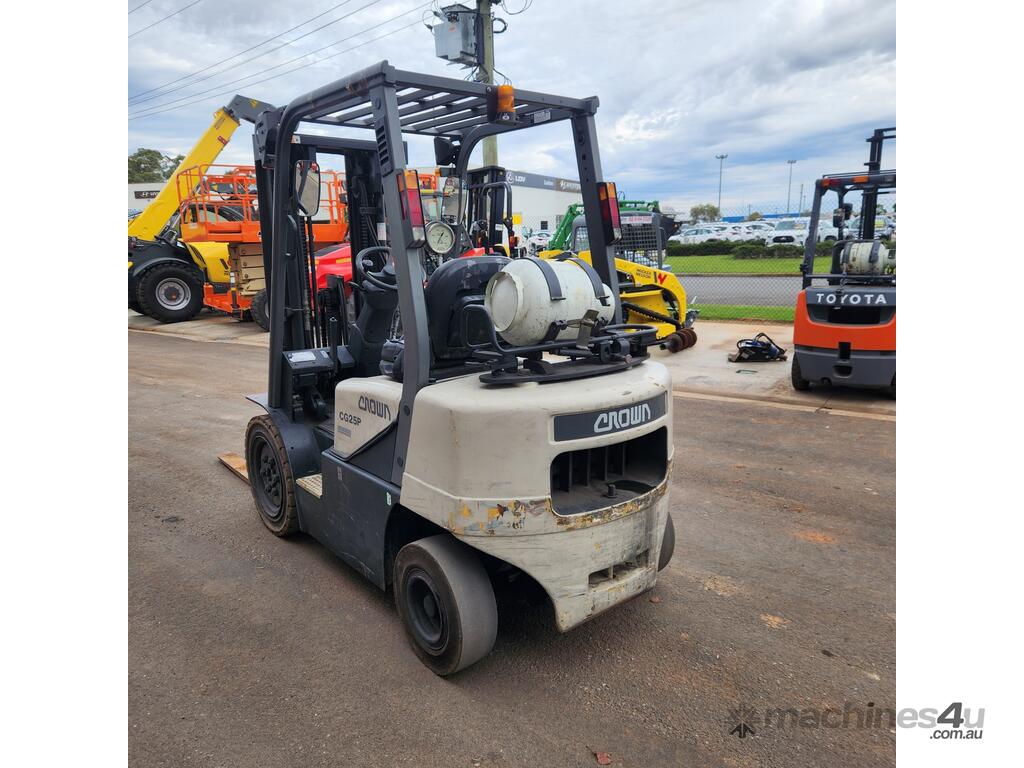 Used 2006 Crown CG25 CG25P-3 Counterbalance Forklifts in GRIFFITH, NSW ...