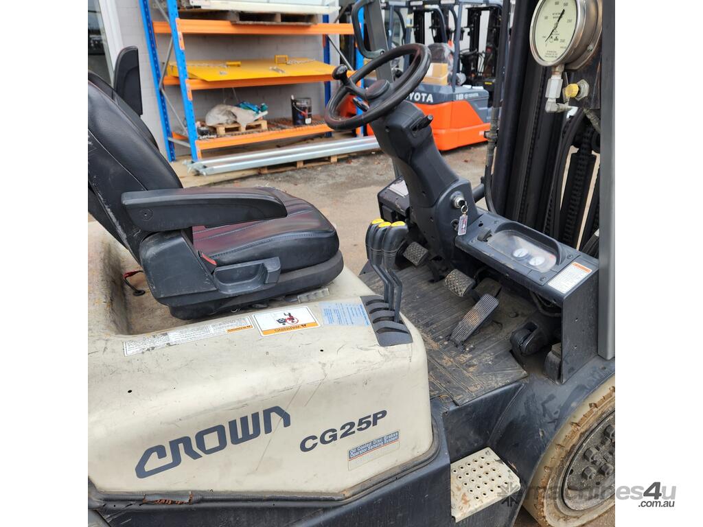 Used 2006 Crown CG25 CG25P-3 Counterbalance Forklifts in GRIFFITH, NSW ...