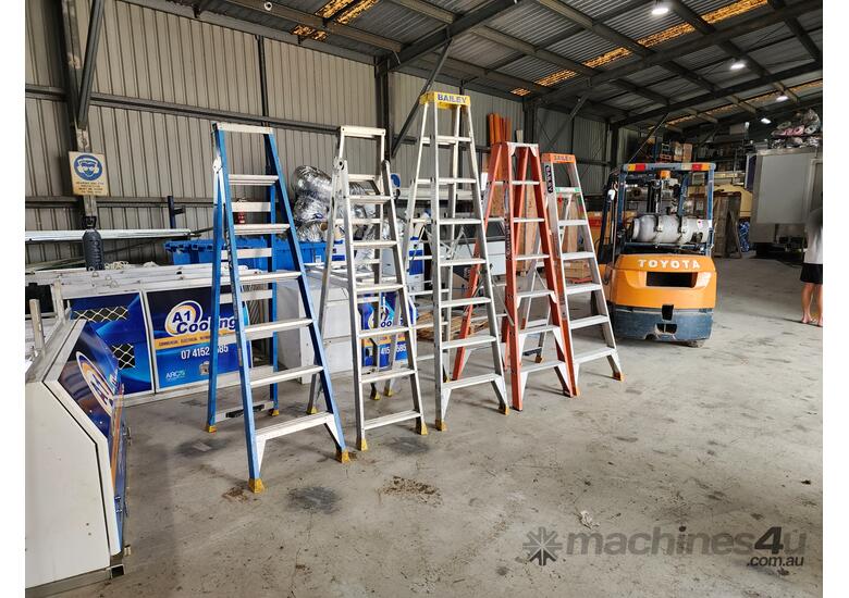 Used Step Ladders x 5 Ladders in , - Listed on Machines4u