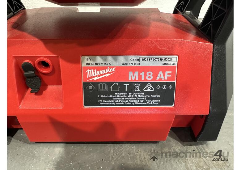 Used Milwaukee cordless work fan Industrial Fans in , - Listed on ...