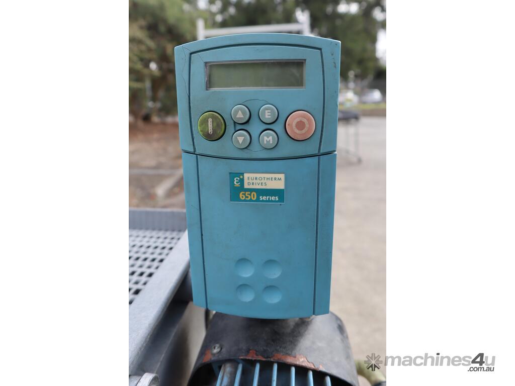 Used dynacon Incline Conveyor with Cleated Plastic Modular Belt - 3 65m ...