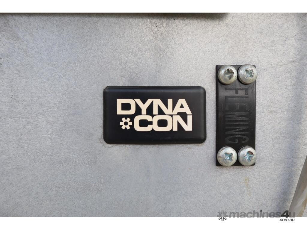 Used dynacon Incline Conveyor with Cleated Plastic Modular Belt - 3 65m ...