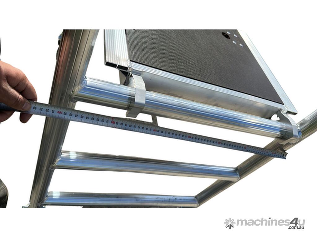 New Tools Galore 4 2m Reach Mobile Scaffold Base Unit Guardrail Pack ...