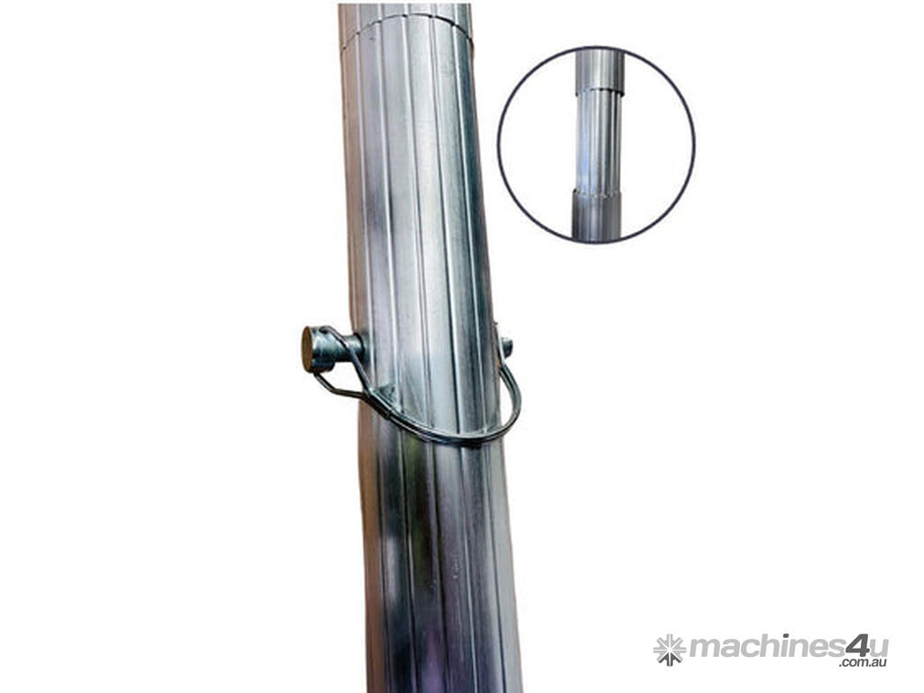 New Tools Galore 4 2m Reach Mobile Scaffold Base Unit Guardrail Pack ...