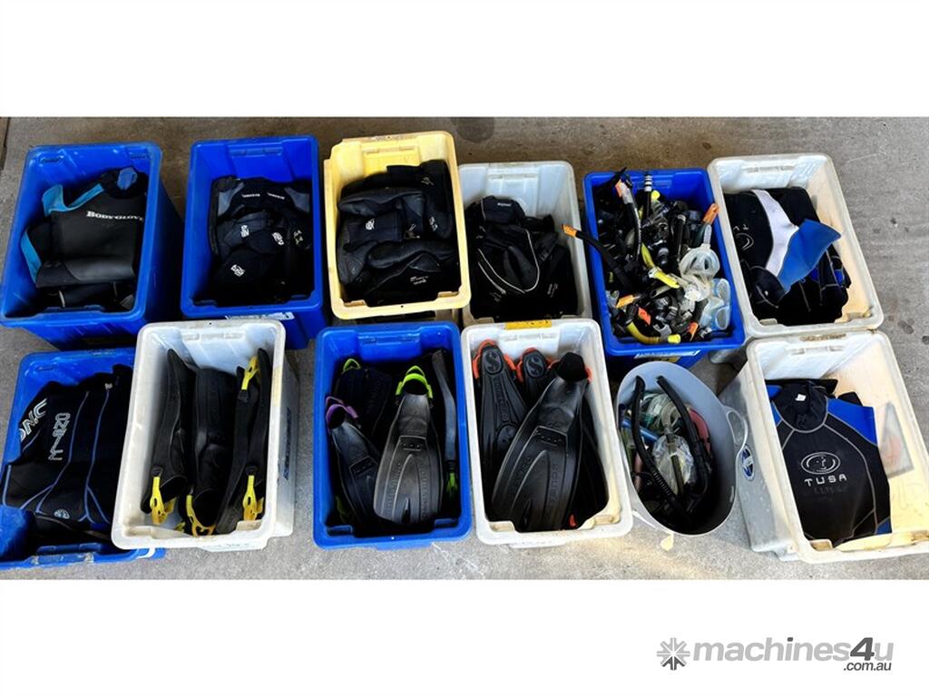 Used EX HIRE SCUBA AND SNORKEL EQUIPMENT EX HIRE SCUBA AND SNORKEL ...