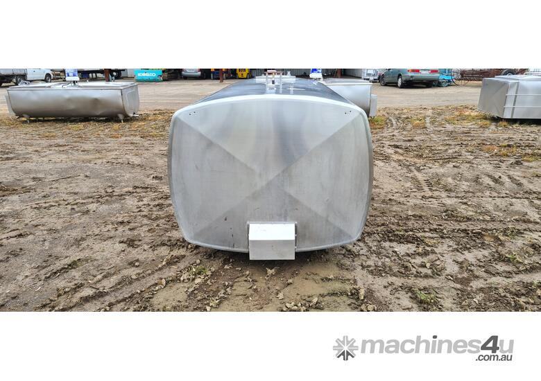 Used alfa laval STAINLESS STEEL TANK MILK VAT 2300lt Stainless Steel ...