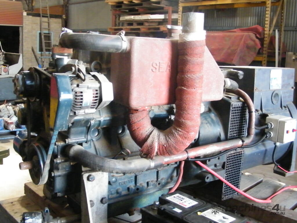 Buy Used Mecc alto spa 31 KVA marinized Industrial Generators (867351)