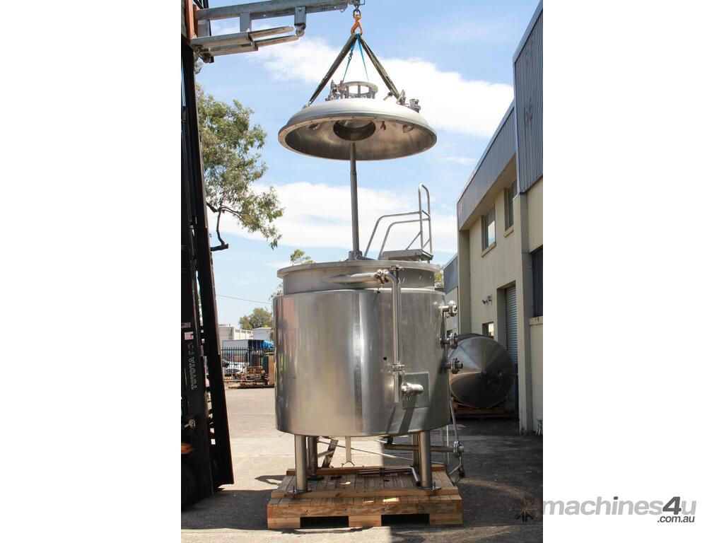 used Lexa-Mix/Indo Lava/TetraPak Stainless Steel Jacketed Pressure ...