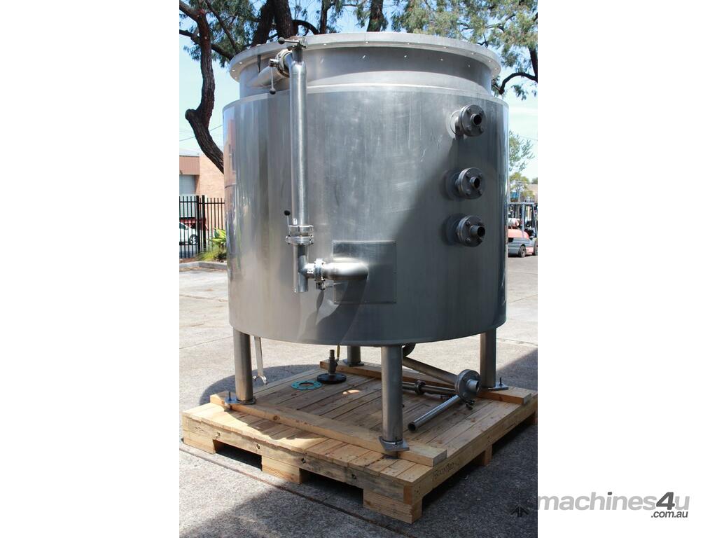 used Lexa-Mix/Indo Lava/TetraPak Stainless Steel Jacketed Pressure ...