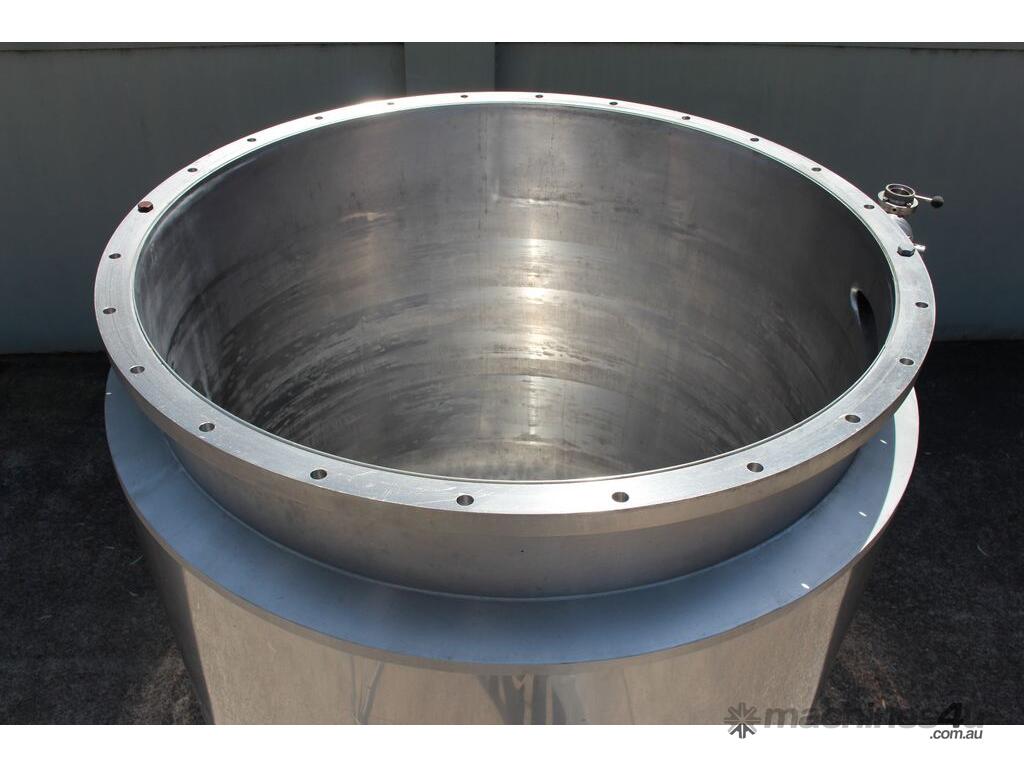 used Lexa-Mix/Indo Lava/TetraPak Stainless Steel Jacketed Pressure ...