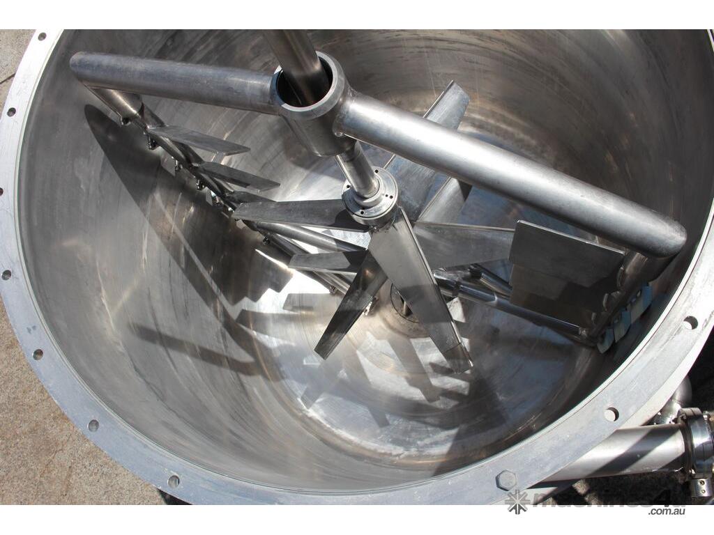 used Lexa-Mix/Indo Lava/TetraPak Stainless Steel Jacketed Pressure ...
