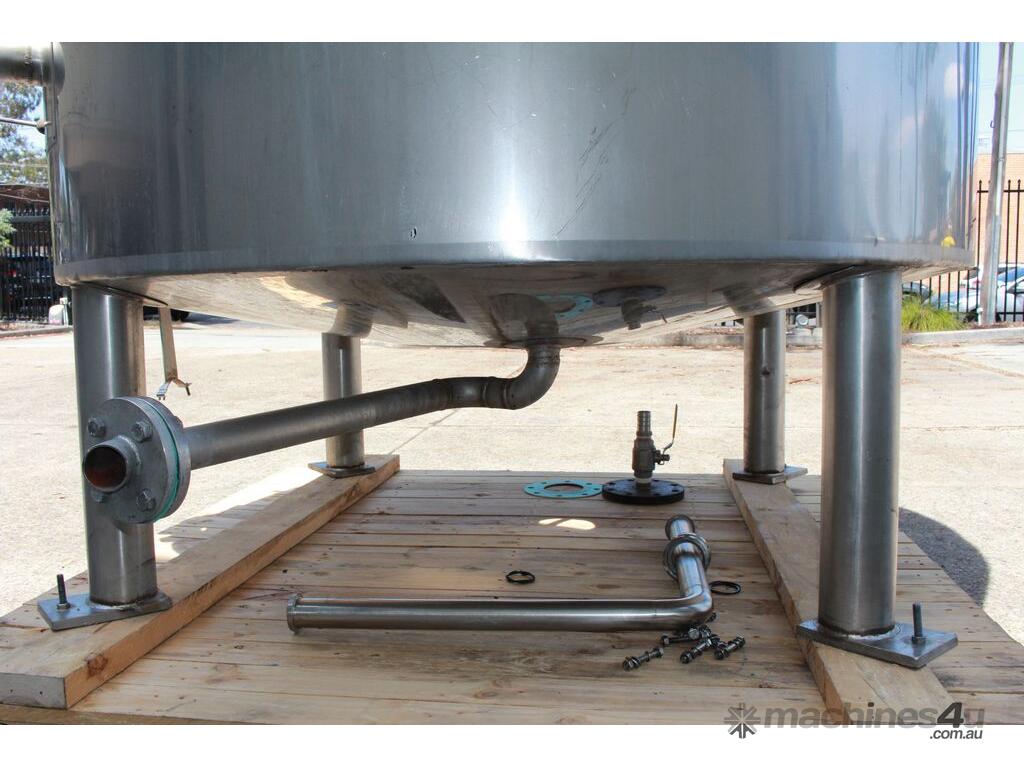 used Lexa-Mix/Indo Lava/TetraPak Stainless Steel Jacketed Pressure ...