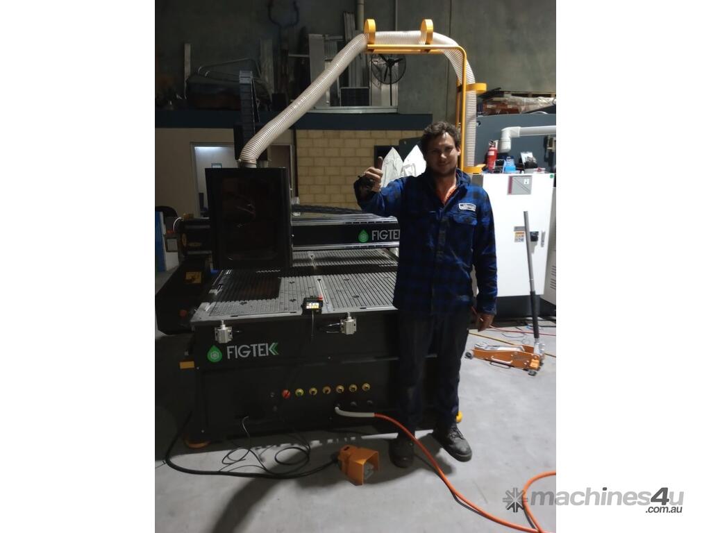 New 2024 CNC Router FIGTEK CNC Router 1330 with Vacuum Table and Pump ...