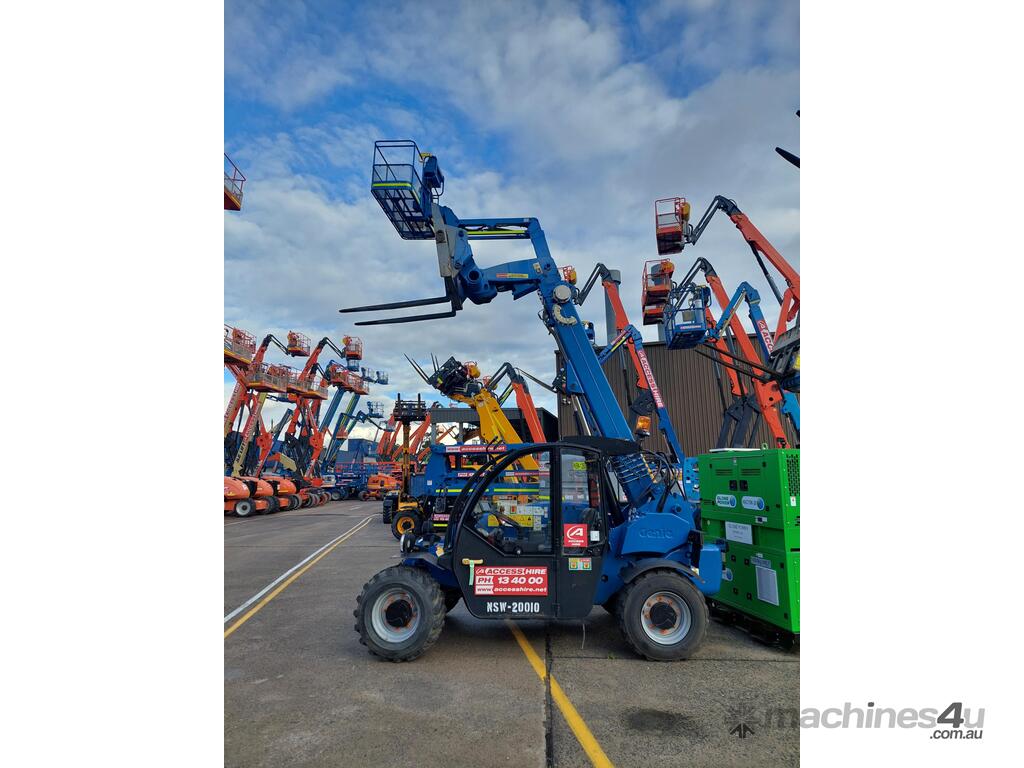 Used 2014 Genie Used 2 5t Genie Telehandler - Good Condition ...