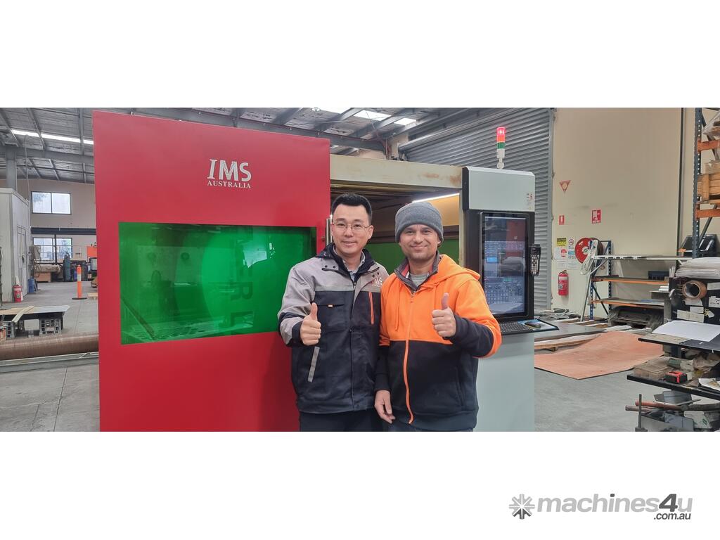 New IMS-TRITON 6 IMS- 6Kw 1 5x3m Fiber Laser Enclosure Exchange table ...