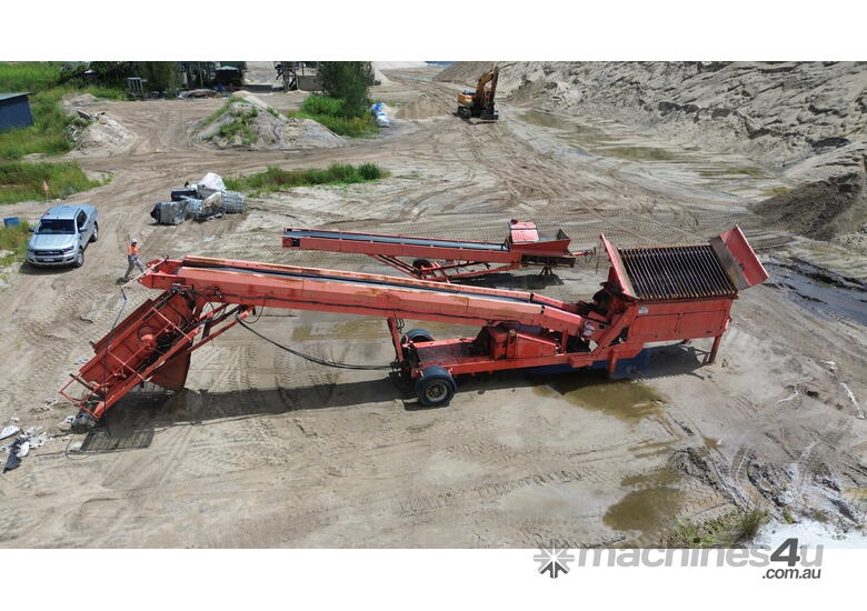 Used 2004 finlay FINLAY 312 Twin Deck 8 x 4 Screening Plant - USED ...
