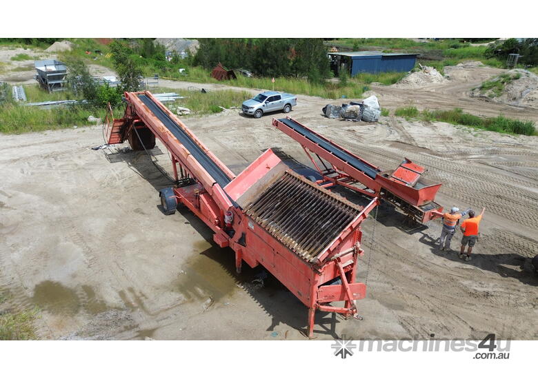 Used 2004 finlay FINLAY 312 Twin Deck 8 x 4 Screening Plant - USED ...