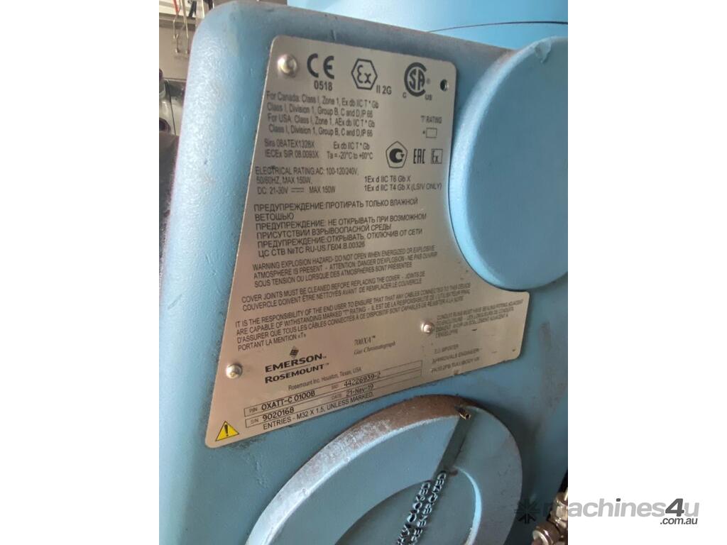 Used Rosemount A Qty of Analysing Equipment Enclosure Laboratory ...