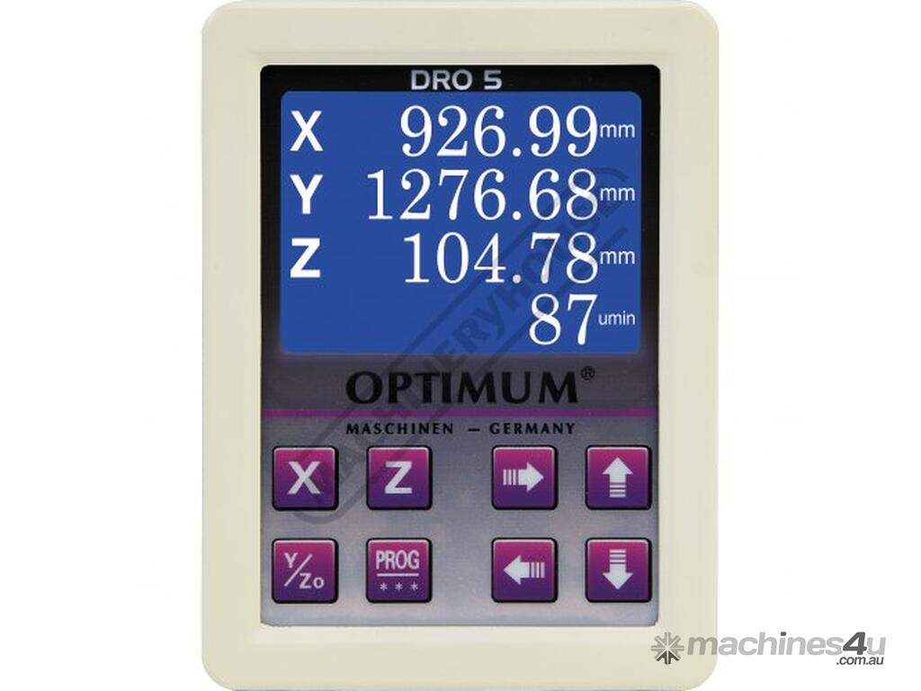 New optimum DRO5 3-Axis Optimum Digital Readout Counter - 1 m Includes ...