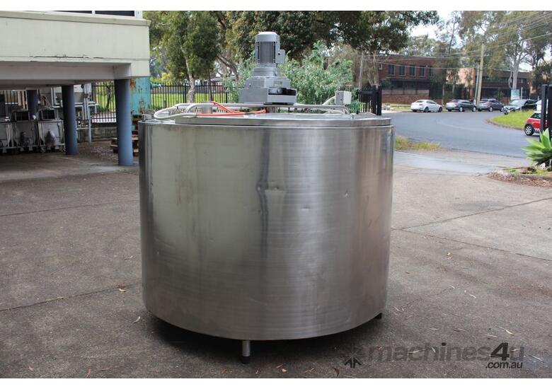 used alfa laval Stainless Steel Dimple Jacketed Tank Heating Tank in ...