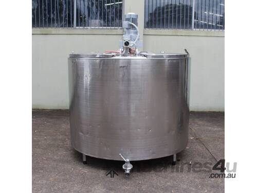 used alfa laval Stainless Steel Dimple Jacketed Tank Heating Tank in ...