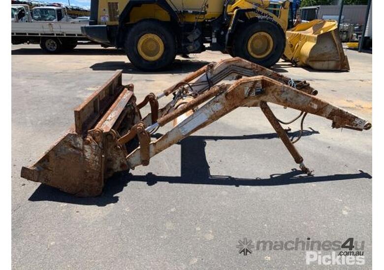 Used Burder Model 8030 Loader Arms 1 8m GP Bucket SWL 1000kg Serial No ...