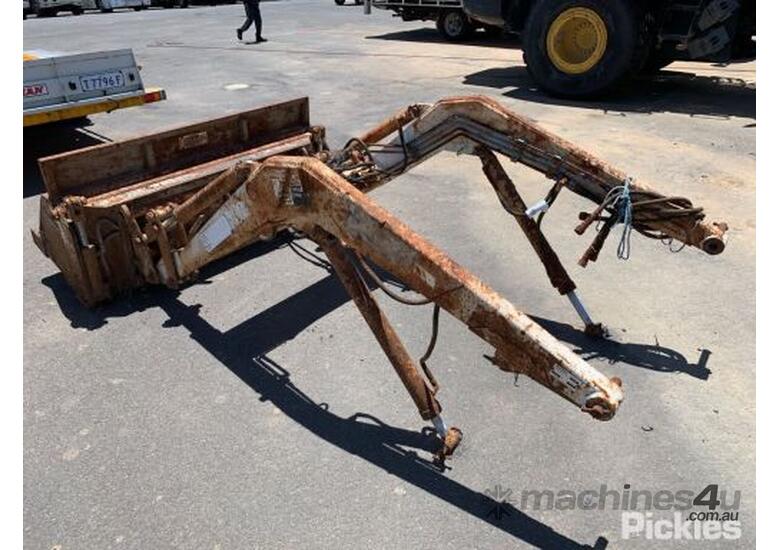 Used Burder Model 8030 Loader Arms 1 8m GP Bucket SWL 1000kg Serial No ...