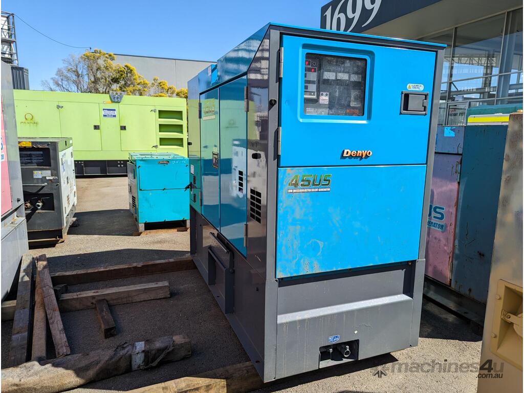 Buy Used 2018 denyo DCA45USKB3 Industrial Generators (881552)