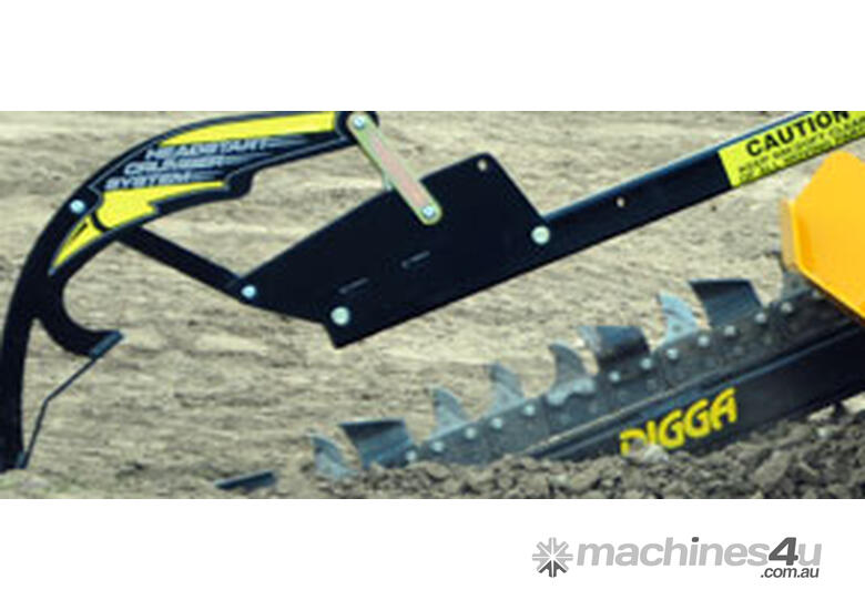 New digga DIGGA Mini Bigfoot Trencher - Machines 500kg - 1 5T Trenchers (973052) - Listed on ...
