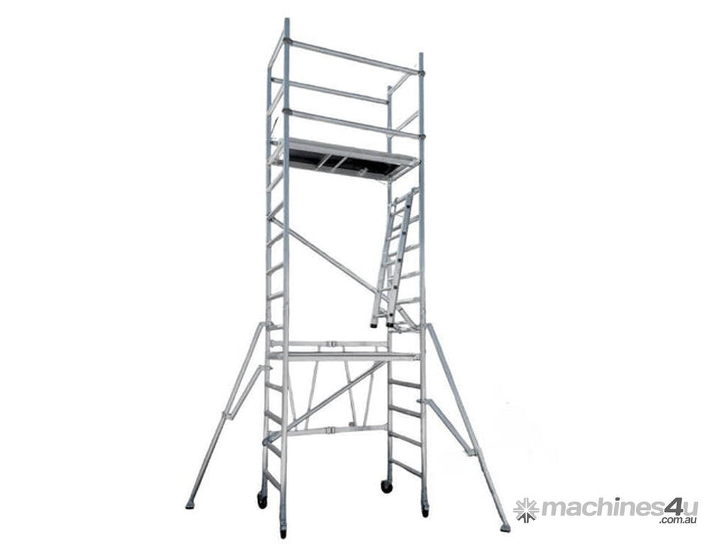 New Tools Galore 5 5m Reach Mobile Aluminium Scaffold Base Unit ...