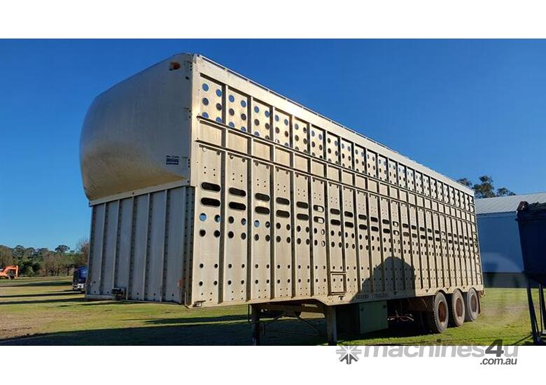 Buy Used Shanks Trailers Shanks Trailers 2X1 Triaxle Trailers in ...