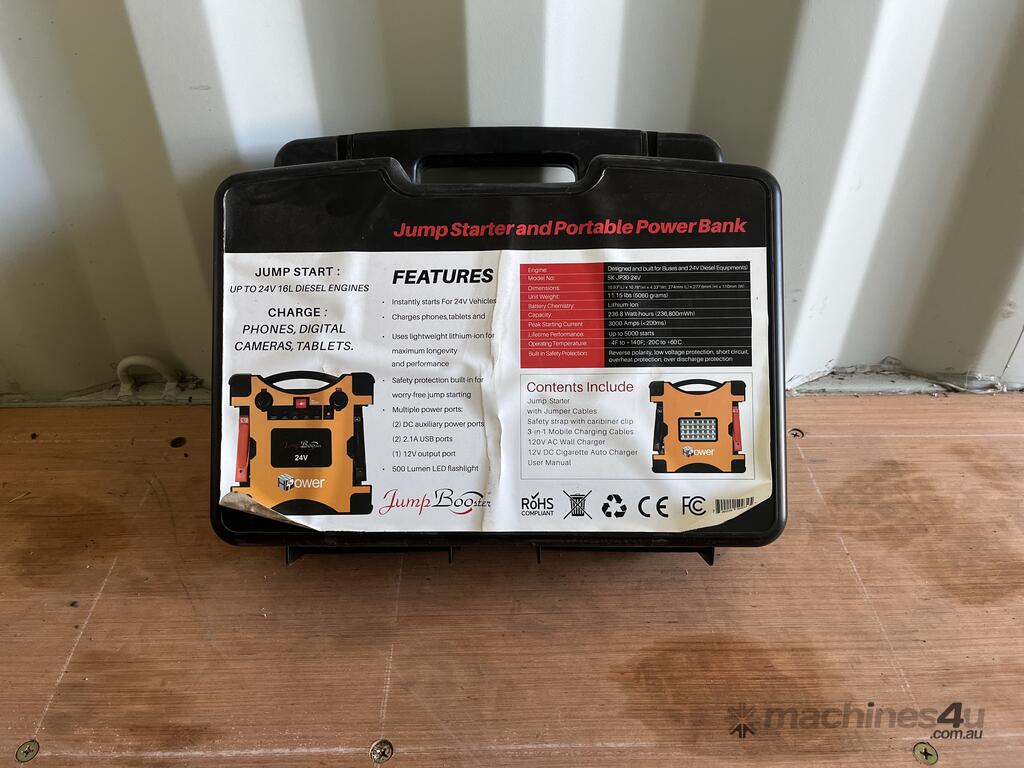 Used Jump Boosters Jumper Boosters Portable 24v Jump Starter (1028953 ...