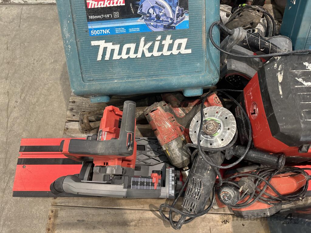 Used 6x Pallets Of Assorted Power Tools Power Tools (1129653)