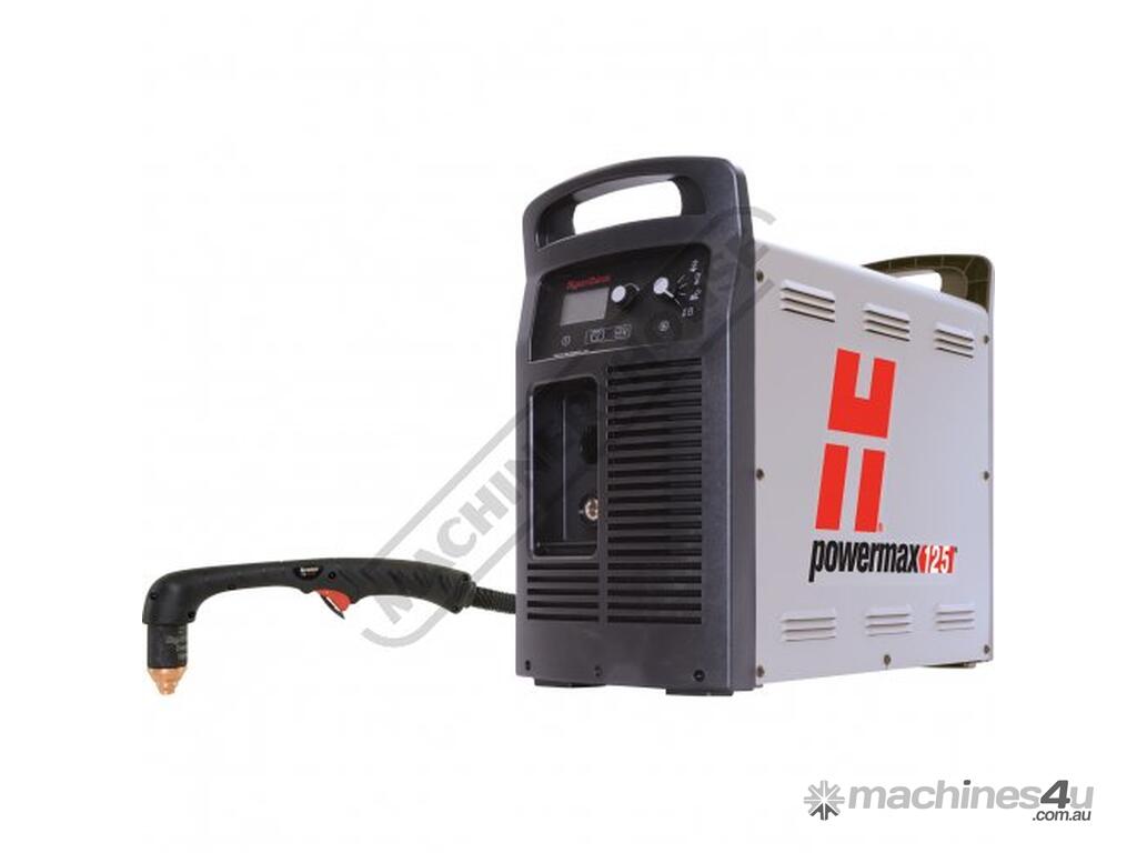 New hypertherm Powermax125 Plasma Cutter Clean Cut 38 mm - Cut Speed ...