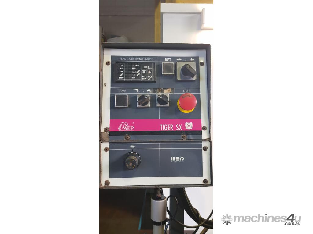 Used mep TIGER 300SX SEMI-AUTO COLD SAW by MEP Italy Ex-Govt FOM Panda ...