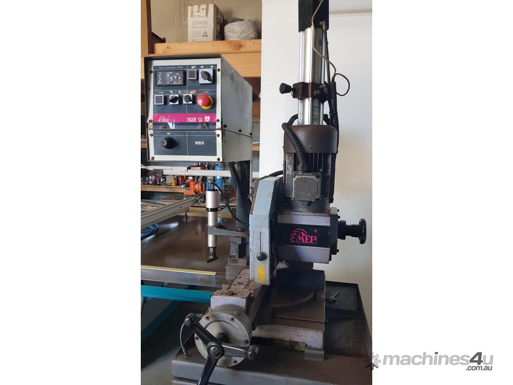 Used mep TIGER 300SX SEMI-AUTO COLD SAW by MEP Italy Ex-Govt FOM Panda ...
