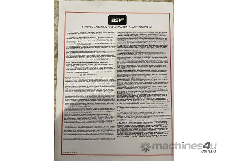 Used 2021 asv RT40 Tracked SkidSteers in , - Listed on Machines4u