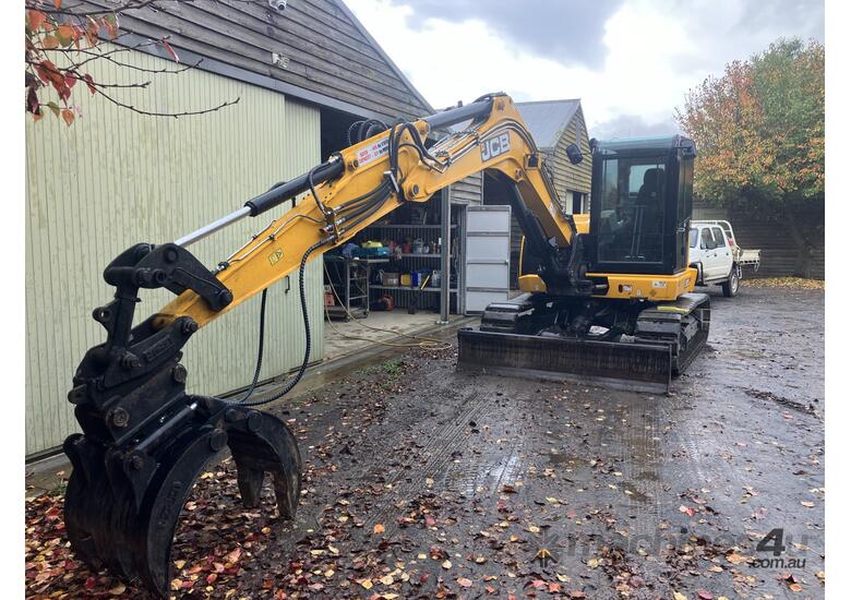 Used 2022 jcb 2022 JCB 90Z-2 Excavator Only 396 Hours Grab Buckets ...