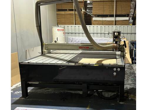 Used 2006 multicam Multicam Flatbed CNC Router 2200x3600mm Fully ...