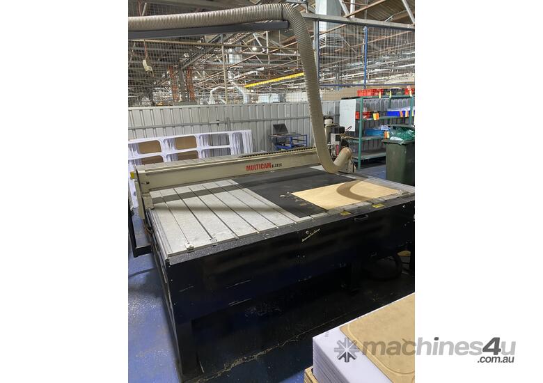 Used 2006 multicam Multicam Flatbed CNC Router 2200x3600mm Fully ...