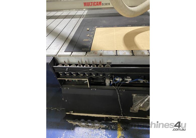 Used 2006 multicam Multicam Flatbed CNC Router 2200x3600mm Fully ...