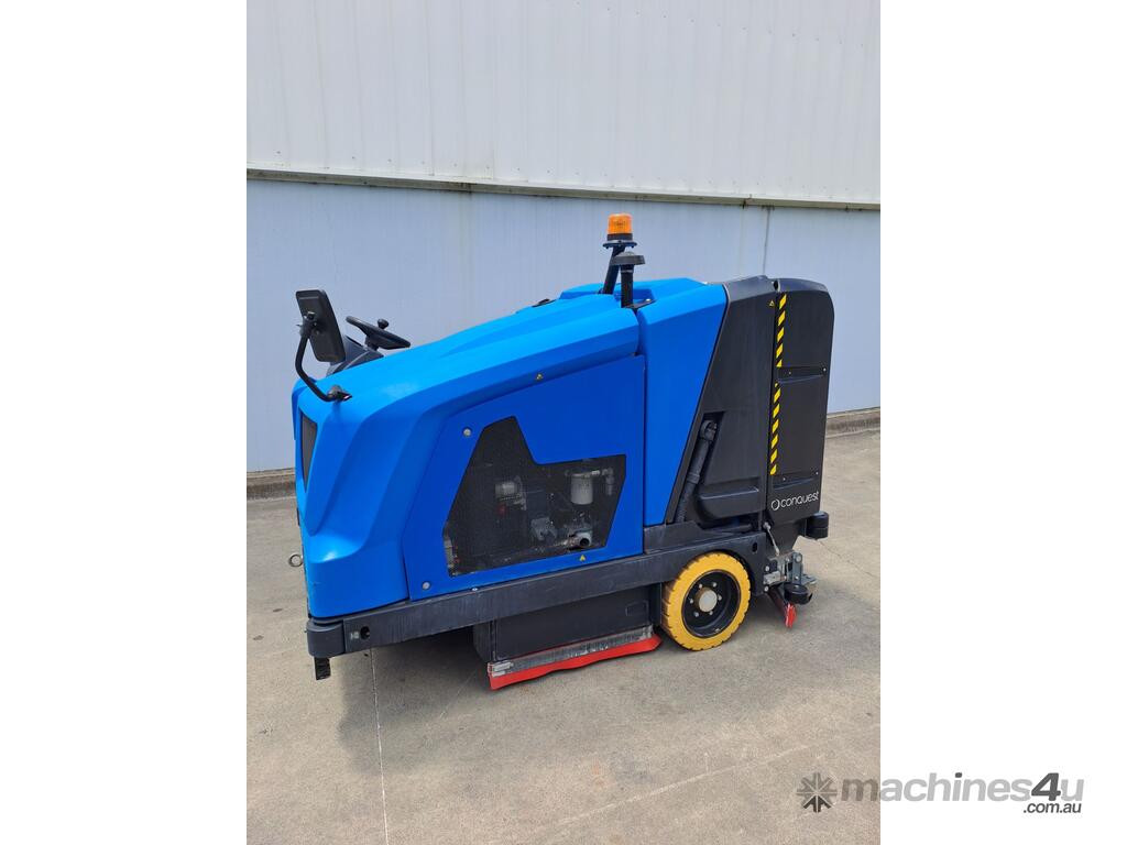 Used 2021 Conquest Industrial CC1200 Diesel Ride On Sweeper Scrubber ...