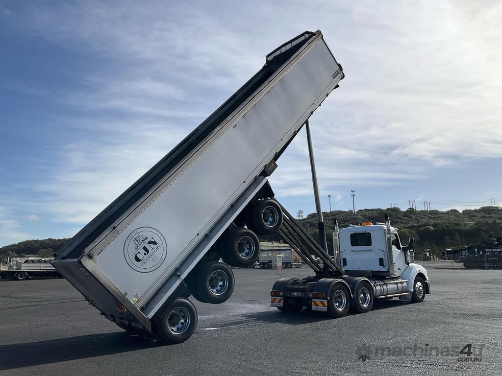 Buy Used 2021 muscat 2021 Muscat Tip Over Axle Tipping Trailer Trailers ...