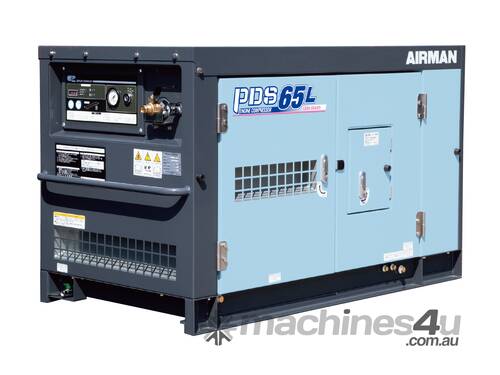 New airman AIRMAN PDS65L-5C5 65cfm Portable Diesel Air Compressor Screw ...