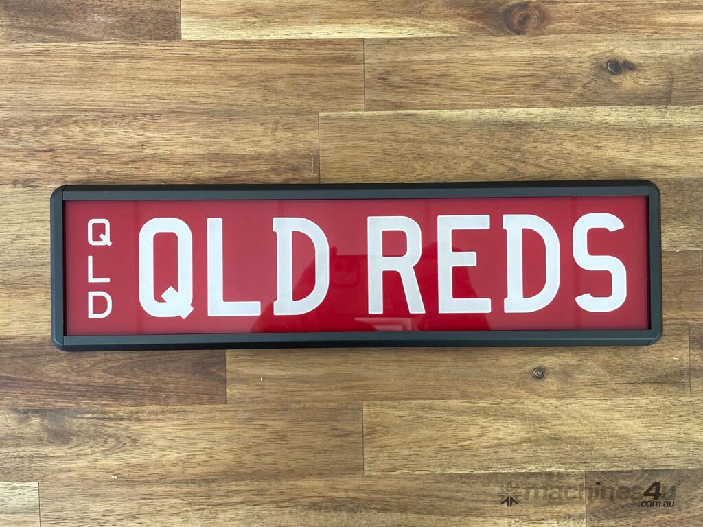 Used QLD Personalised Number Plate - QLD REDS (1136455)