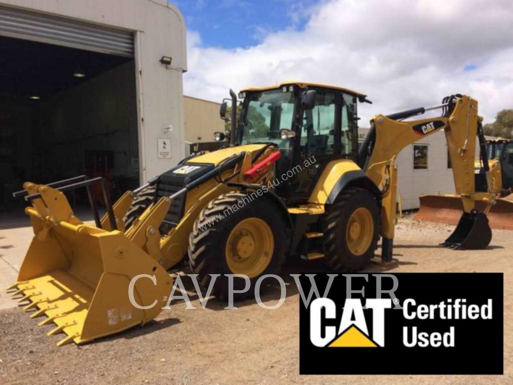 Used 2017 Caterpillar 444F2LRC Backhoe in , - Listed on Machines4u