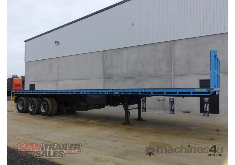 Buy Used 1988 haulmark Haulmark 41FT - 59FT Flat Top Extendable Flat Top Trailer in , - Listed ...
