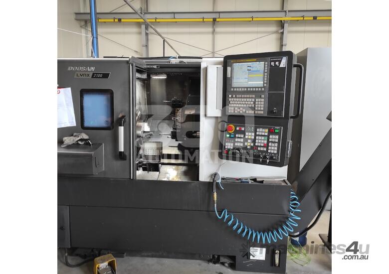 Used 2017 doosan Doosan Machining Lathes CNC Multi Axis LYNX 2100 B CNC Lathe in Listed on Machines4u